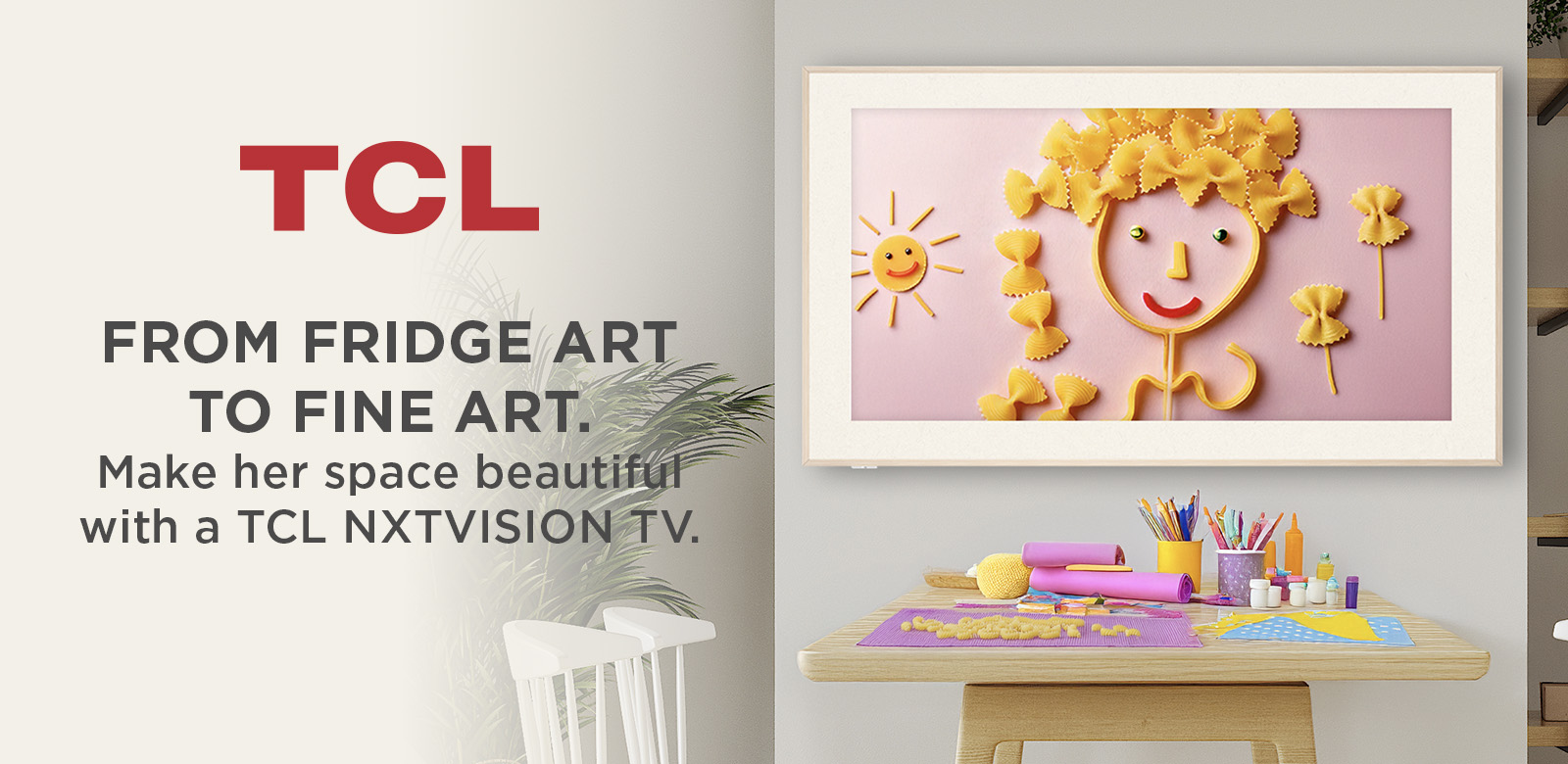 TCL 55" Class NXTVISION 4K QLED Smart TV with Google TV and Flush Wall Mount – 55A300W | TCL USA